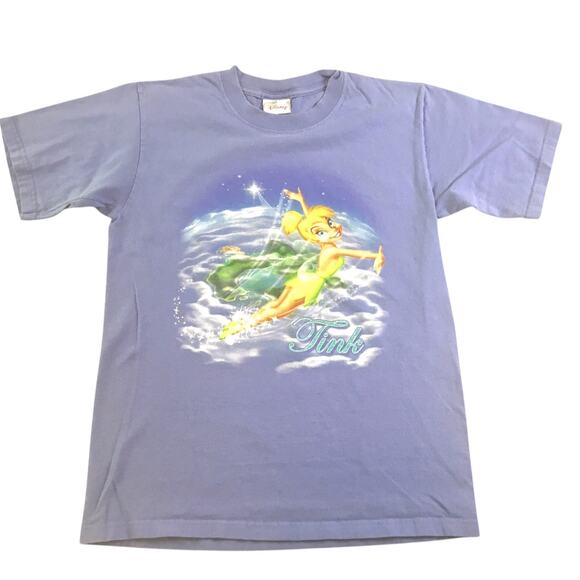Disney | Shirts & Tops | Disney Store Tinkerbell Flying Tink Pixie Dust ...